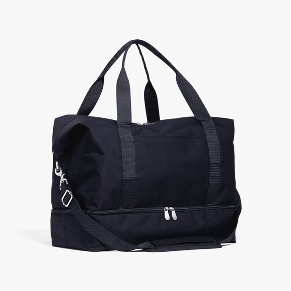 Lo & Sons | Bags | Lo Sons Deep Navy Weekender Bag W Shoe Compartment ...